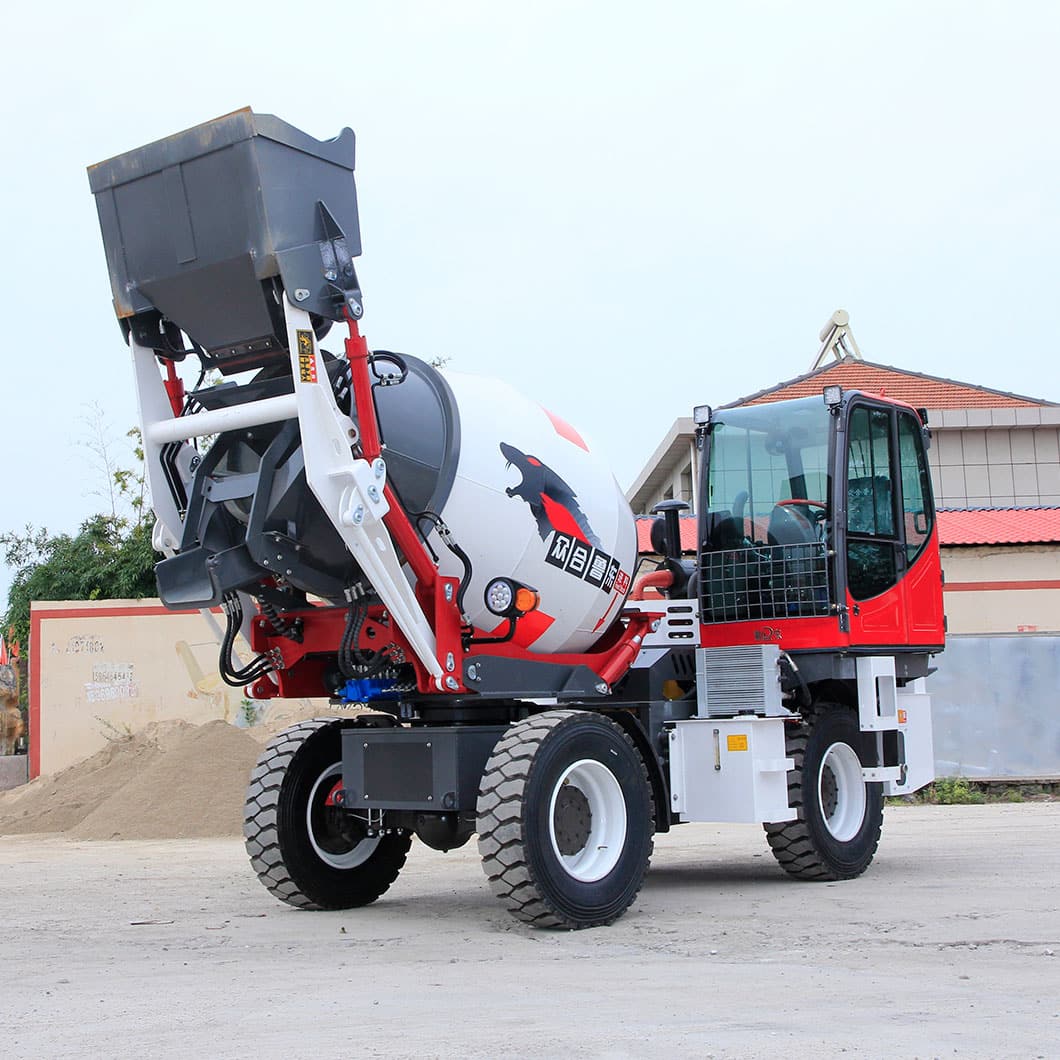 Zhs3200L Self Loading Concrete Mixer - ZHS® Machinery | Construction ...