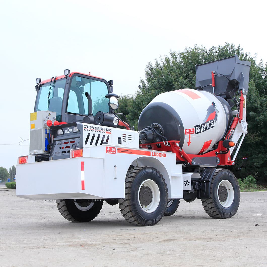 Zhs3200L Self Loading Concrete Mixer - ZHS® Machinery | Construction ...