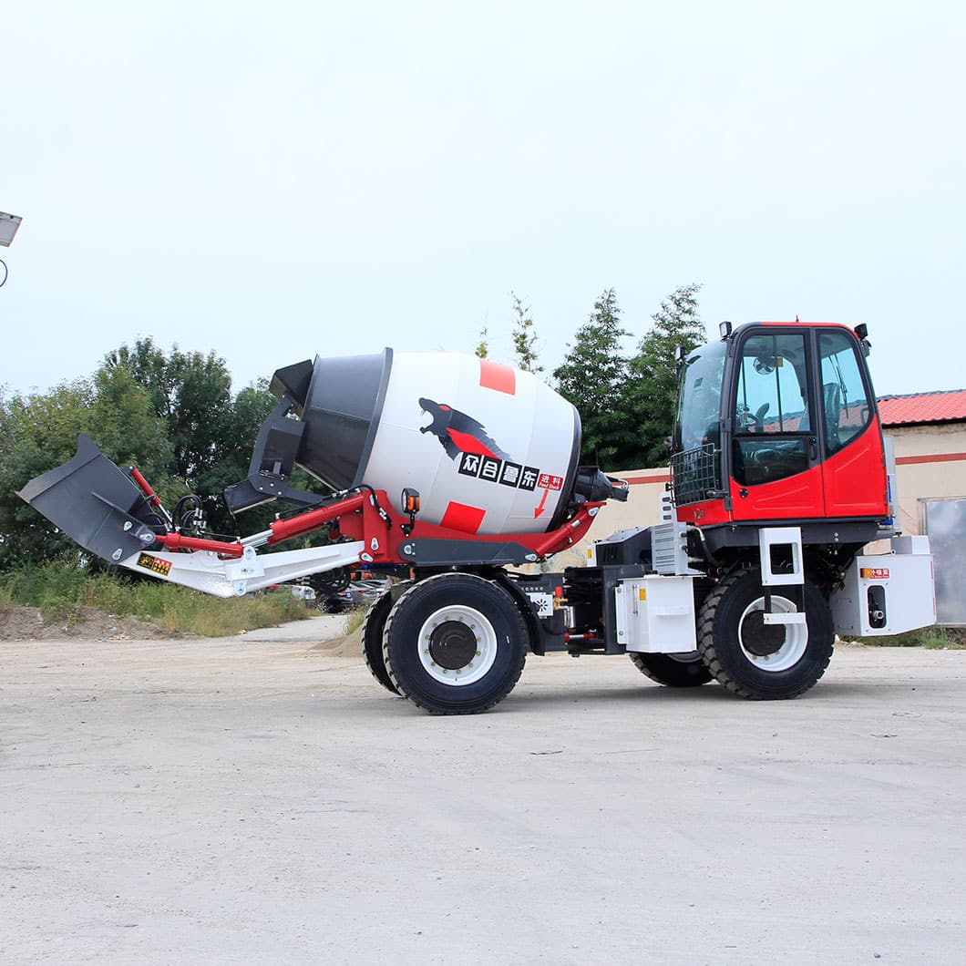 Zhs3200L Self Loading Concrete Mixer - ZHS® Machinery | Construction ...