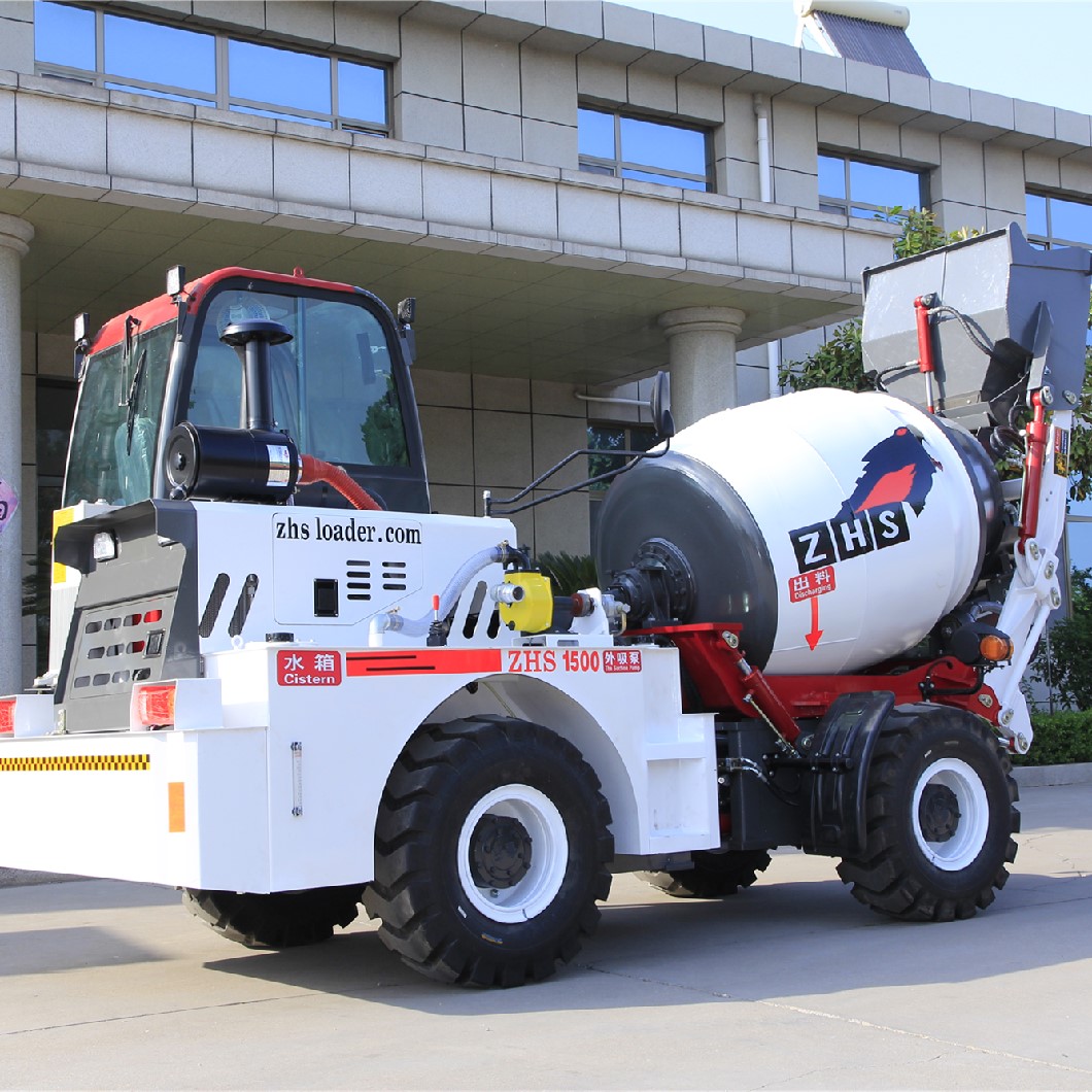 Zhs1500L Self Loading Concrete Mixer - ZHS® Machinery | Construction ...