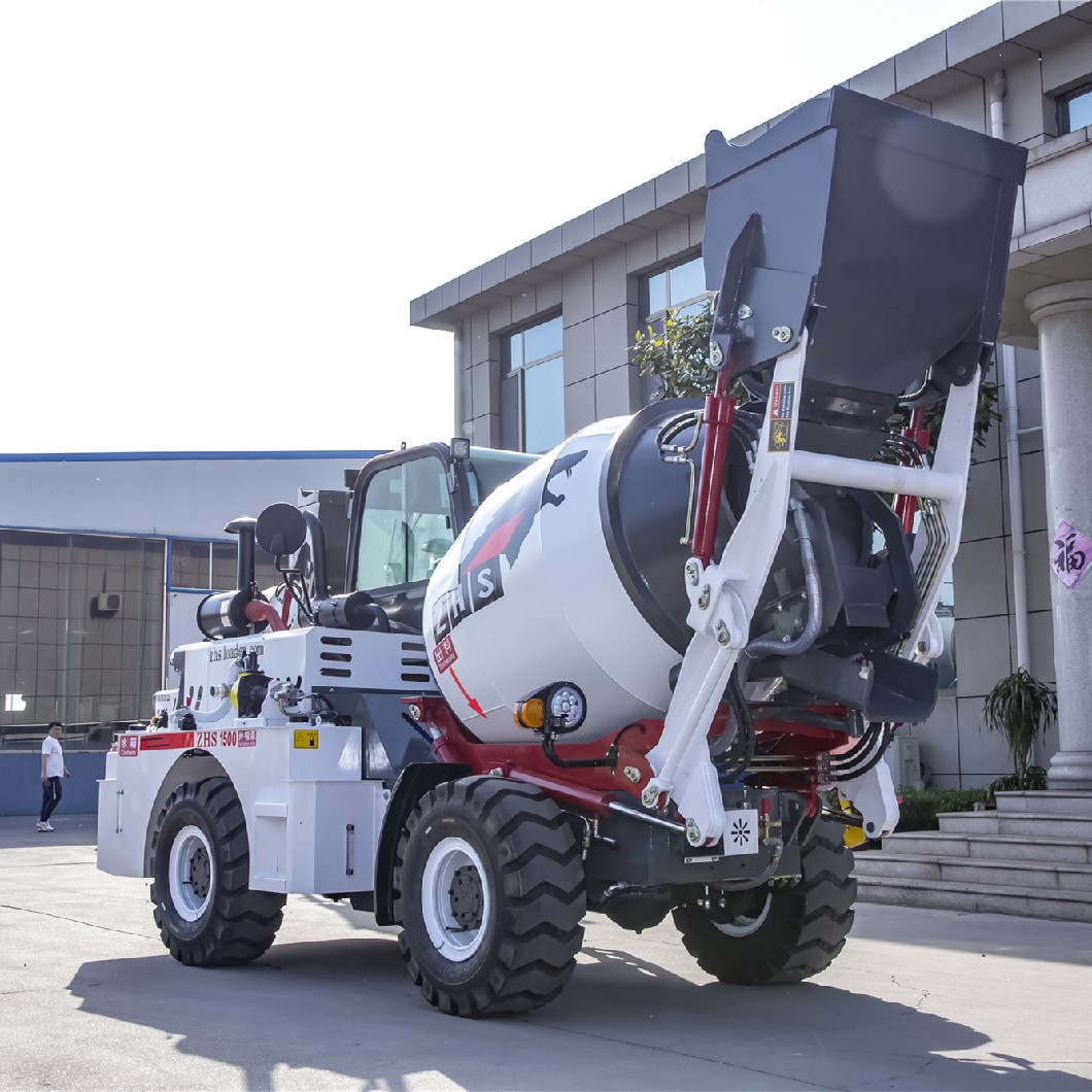 Zhs1500L Self Loading Concrete Mixer - ZHS® Machinery | Construction ...
