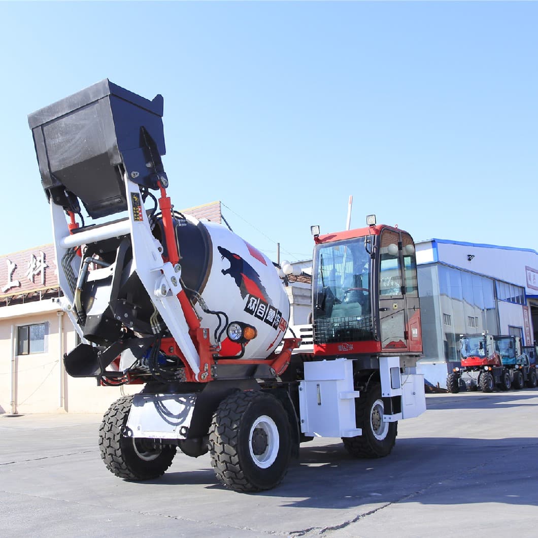 Zhs2500L Self Loading Concrete Mixer - ZHS® Machinery | Construction ...