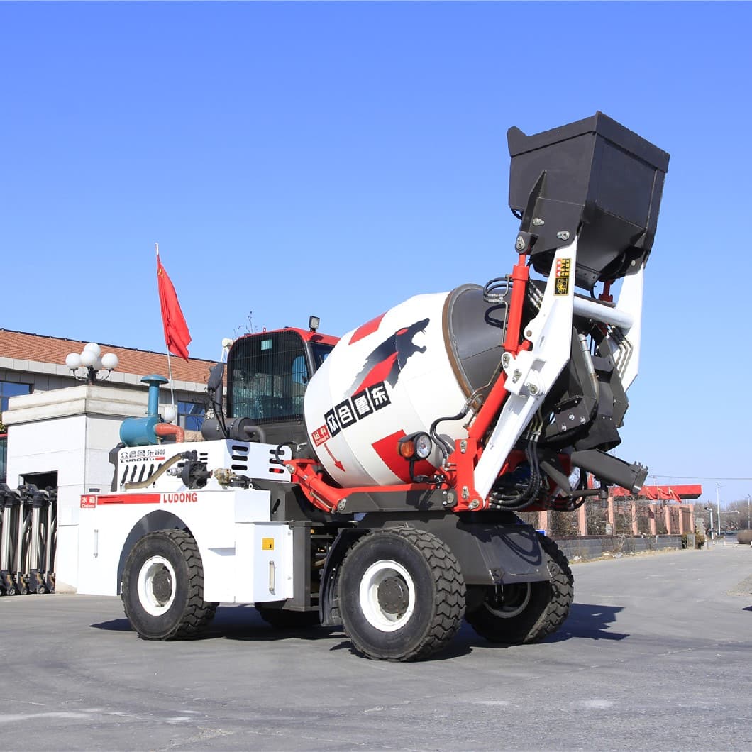 Zhs2500L Self Loading Concrete Mixer - ZHS® Machinery | Construction ...