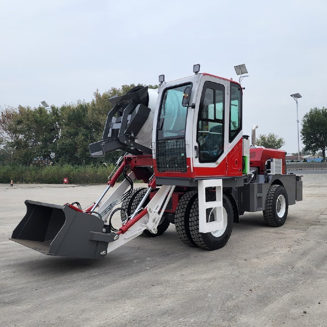 Zhs5500L-F Self Loading Concrete Mixer - ZHS® Machinery | Construction ...