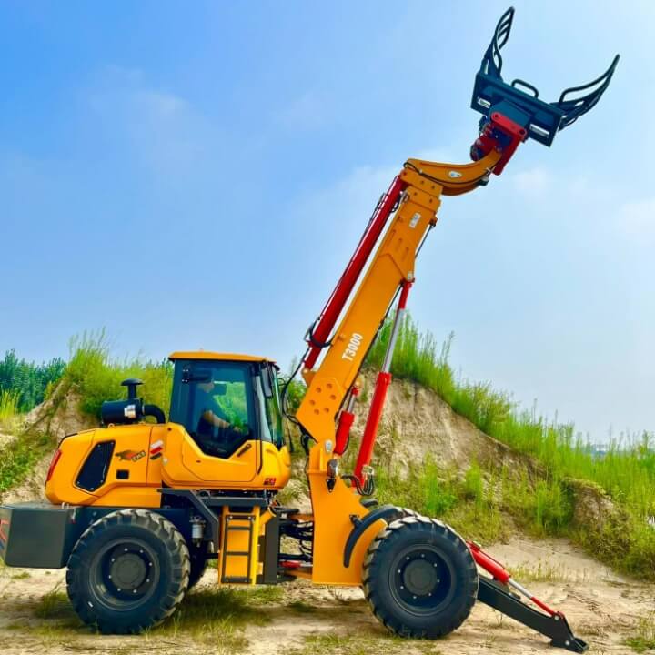 2.5ton Telescopic Wheel Loader - ZHS® Machinery | Construction ...