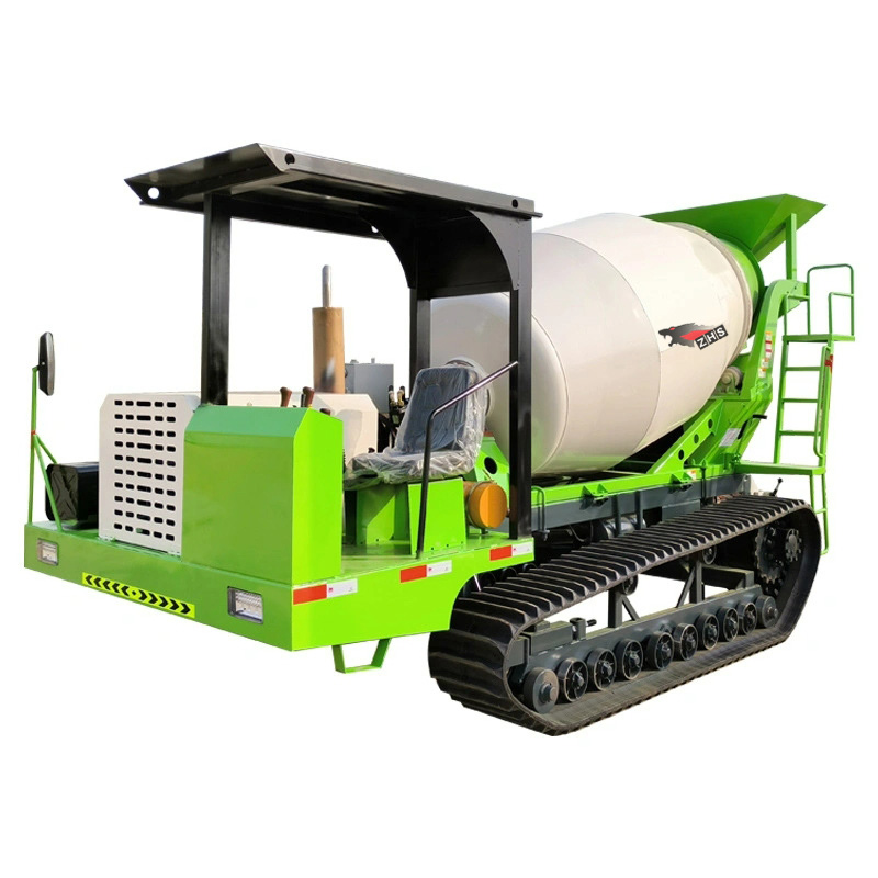 Crawler Concrete Mixer Truck - ZHS® Machinery | Construction Machinery ...