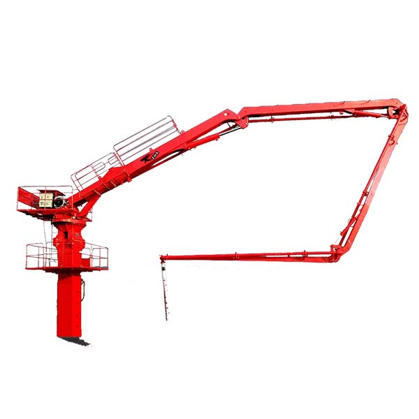 Stationary Concrete Placing Boom – ZHS® Machinery | Construction ...