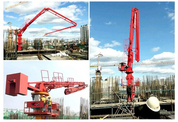 Stationary Concrete Placing Boom – ZHS® Machinery | Construction ...